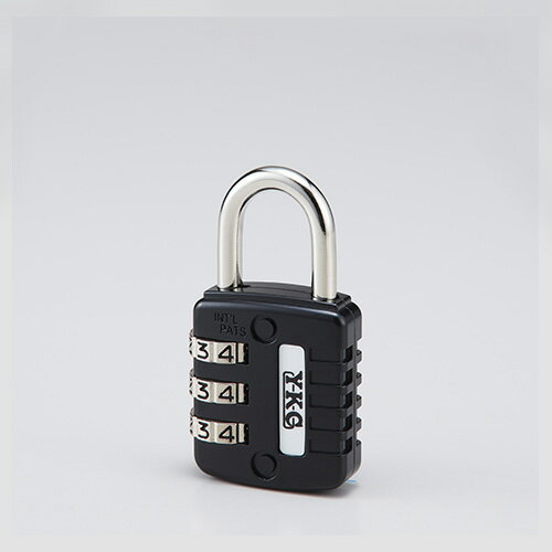 ●サイズ：幅31×奥12×高37．5mm●吊軸：4．5mm●内高：20mm●内幅：14mm●ダイヤル段数：3桁●材質：本体＝ダイキャスト，吊部＝鉄o53712