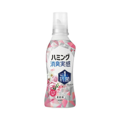 ●容量／510ml●成分／界面活性剤（エステル型ジアルキルアンモニウム塩、ポリオキシエチレンアルキルエーテル）風合い向上剤、安定化剤、繊維潤滑剤●種別／本体●使用量の目安／水30Lに対し10ml●香り／ローズ＆フローラルk2026-3768