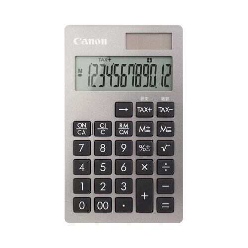 ●カラー／シルバー●質量／54g●寸法／幅72×奥行120×厚さ9．5mm●電源／太陽電池＋アルカリボタン電池（LR54）×1●付属品／手帳カバー、ストラップホール●保証期間／1年●桁数／12桁●四捨五入：無、税計算：有、切り捨て：無、メモ...