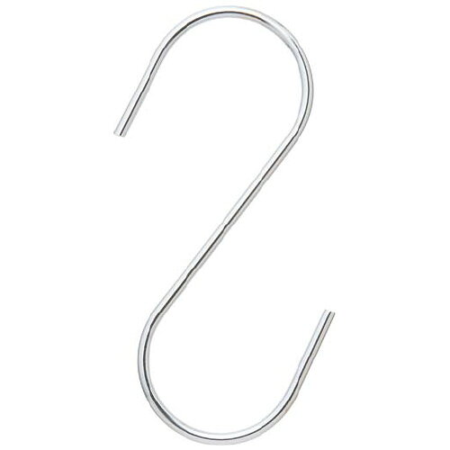 ●種別／小●フック線材寸法／直径3mm●材質／スチール（クロームメッキ仕上げ）●耐荷重／約3kg●生産国／中国●寸法／タテ95×ヨコ52mmk2026-8176