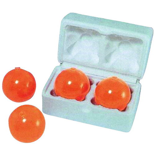 防犯用品の定番アイテム。逃げる犯人に投げつけるだけ！特殊成分が含まれた蛍光塗料を犯人や逃走車両に付着させ、犯人逮捕へ円滑に繋げます。また広げて見やすいところへ配置することで抑止効果を発揮します。●入数：2個●直径：約65mm●質量：1個約1...