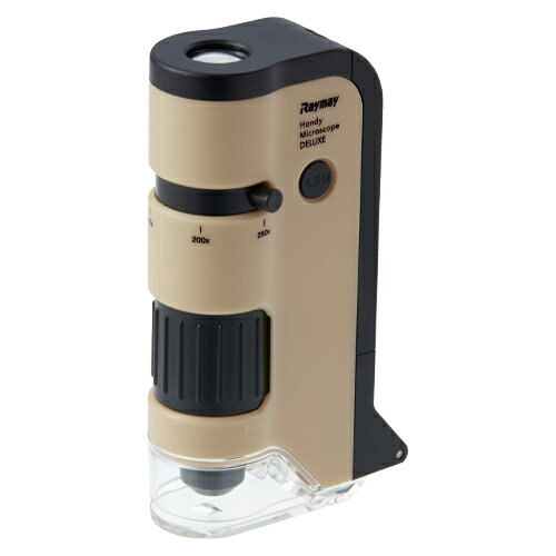 ●外寸：幅62．7×奥30×高112．2mm●重量：70g（電池含まず）●倍率：100〜250倍●材質：本体・スマホアダプター＝ABS，レンズ＝アクリル，レンズカバー・透過ライトパネル・プレパラート（スライドガラス＋カバーガラス）＝PC●電...