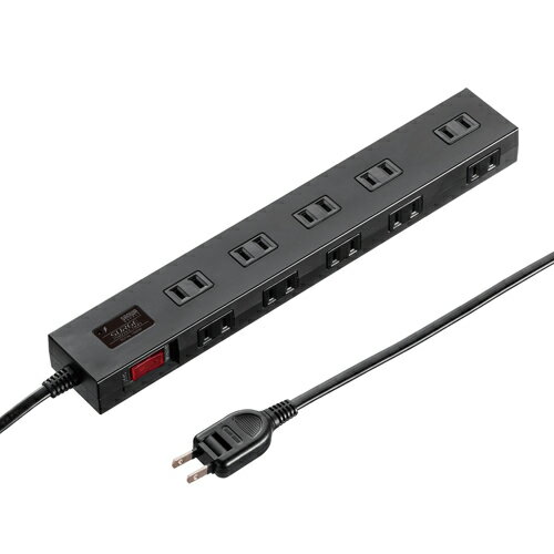 ●コード長：1m●差込口：2P・10個口●外寸：縦288×横47×厚35mm●重量：504g●定格：15A／125V／1500W●マグネット，スイッチ付o50145