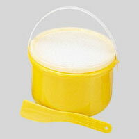 ●仕様：丸型容器●容量：2kg●成分：とうもろこしでんぷん●材質：容器＝再生PP●ヘラ付o04834