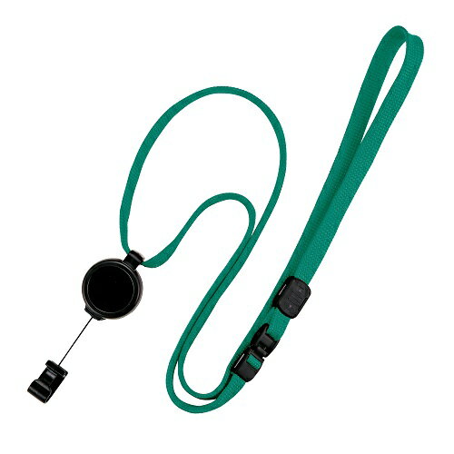 ●ストラップ長：約90cm●ストラップ幅：約10mm●材質：リール＝再生ABS，ストラップ＝再生PETo42124