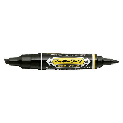 ●線幅：細字2．0／太字6．0mm●長：210mm●インク種類：油性染料●開梱オープナー付o38008