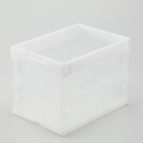 ●外寸：幅360×奥260×高270mm●容量：20l●内寸：幅333×奥230×高260mm●耐荷重：8kg●許容内容物質量：20kg（単品使用時）●重量：1．12kg●折りたたみ高さ：70mm●最大積重ね段数：5段●材質：PPo00878