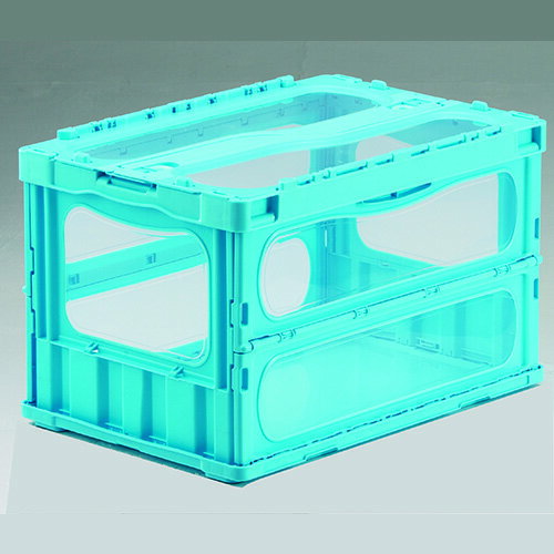 ●外寸：幅530×奥366×高336mm●容量：51．3l●内寸：幅494×奥336×高311mm●耐荷重：15kg●重量：2．25kg●折りたたみ高さ：71mm●最大積重ね段数：5段●材質：PPo39022