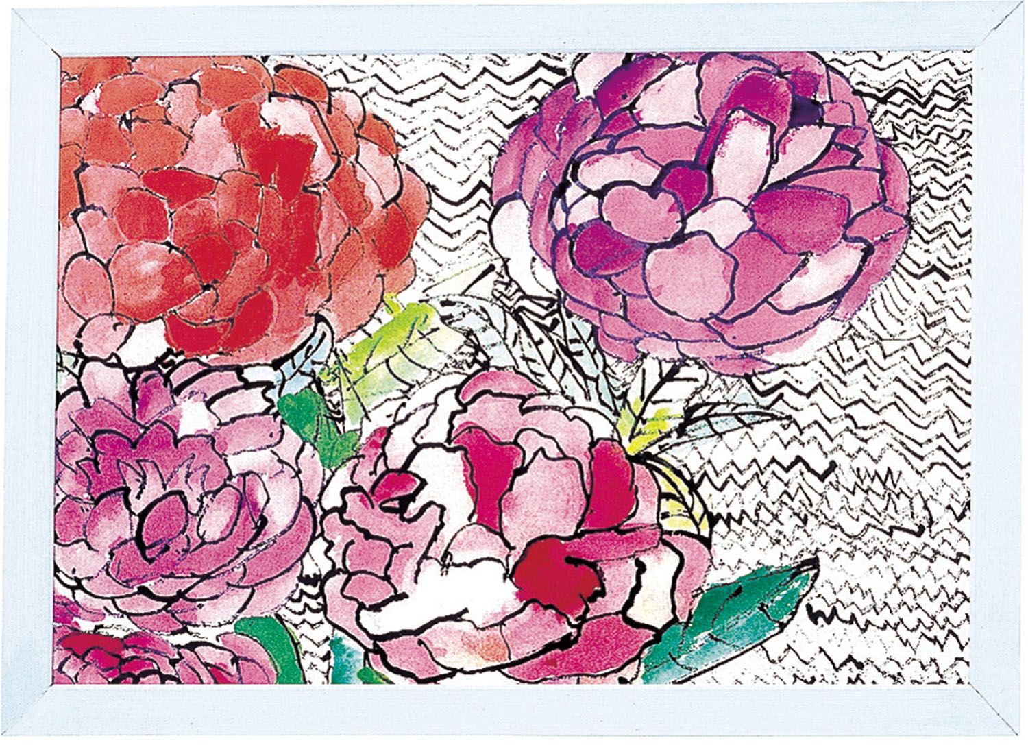 組立外寸：315×228mm、絵の入る最大寸法：210×297mm画用紙などの薄いものから5mm厚のスチレンボードまで入ります。袋入