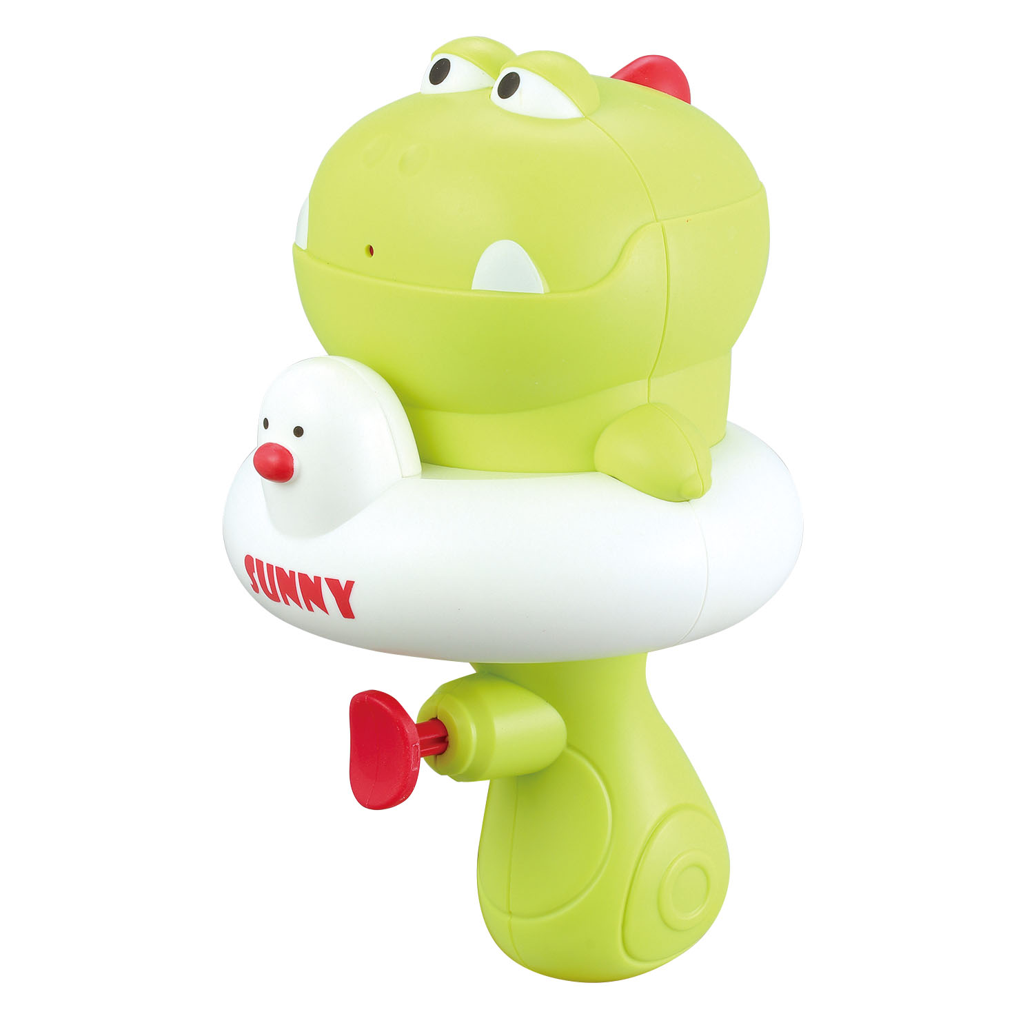 キュートな動物のみずてっぽう商品サイズ／155×85×100mm1個重量／86g材質／ABS、シリコンセット内容／本体1個梱包形態／袋入り