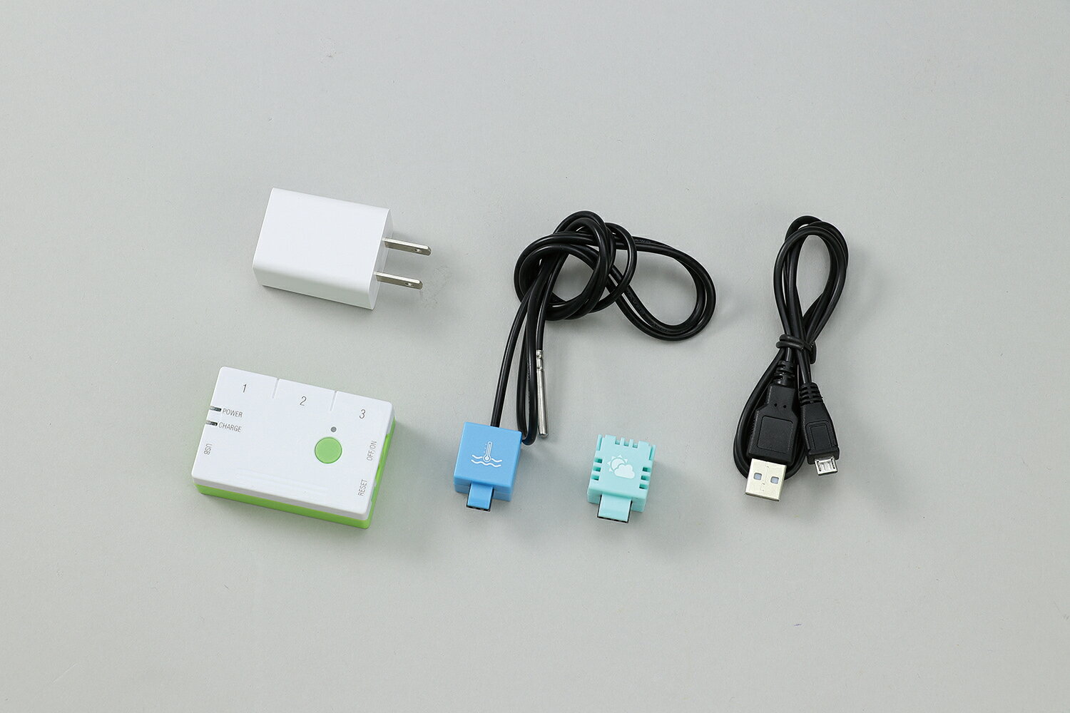 理科実験をもっと楽しく手軽に楽しもう 教育用ワイヤレスデータロガー商品サイズ／160x145x98mm1個重量／270g材質／セット内容／アーテックロガー本体×1 アーテックロガー用気象センサー×1 アーテックロガー用水温センサー×1 US...