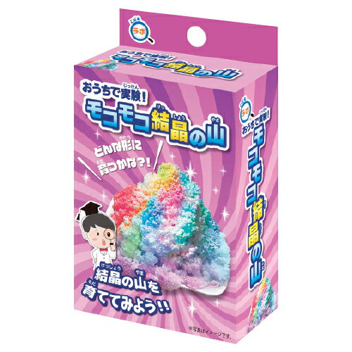 結晶の山を育ててみよう！●内容／尿素、PVAのり、ろ紙、計量スプーン（15mL）、実験の手順と解説書e127-656