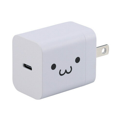 ●カラー／しろちゃん●ポート数／USB　Type−C×1●寸法／約幅41．9×奥行28×高さ35．2mm●質量／約40．5g●出力／5V時3A、9V時2．22A、12V時1．67A●保証期間／1年●対応機種／USBType−C（TM）ポート...