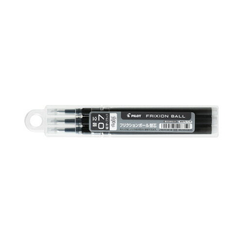 ●フリクションボール、フリクションボールノック用替芯●ボール径／0．7mm●インク色／ブラック（B）k6189-2996