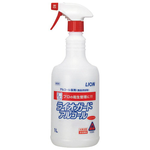 除菌用アルコール製剤（食品添加物）なので、まな板など食品に直接触れる場所にも使えます。●内容量：1L●液性：弱アルカリ性●成分：エタノール53.4w/w％、ユーカリ(香料)0.1％、クエン酸ナトリウム0.1％、精製水46.4％●種別：本体●...