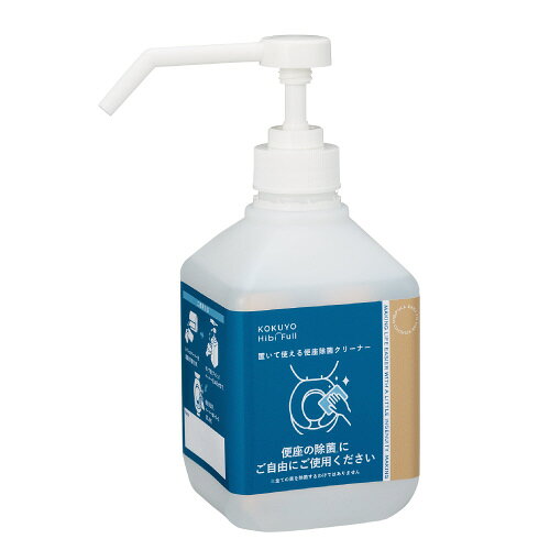 ●種別／本体（ポンプボトル）●容量／600ml●主成分／溶剤（エタノール、1−プロパノール、2−プロパノール）、グリセリン、乳酸ナトリウム、塩化ベンザルコニウム●本体寸法／82×82×193mm●M品番／KHF−TDB101k2053-5582