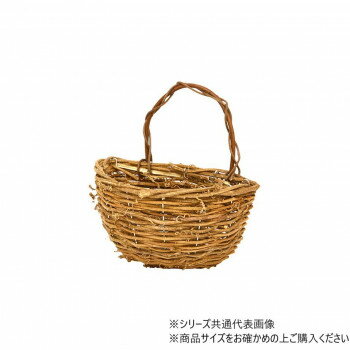 ※北海道・沖縄・離島への配送は、 別途送料がかかる場合がございますので、予めご了承くださいませ。 ご注文後3〜4営業日後の出荷となります くるくる素材と丸いフォルムが可愛らしいラタンバスケットです。サイズ22×14×12cm個装サイズ：14...