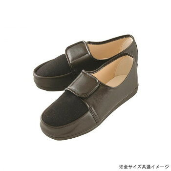 ※北海道・沖縄・離島への配送は、 別途送料がかかる場合がございますので、予めご了承くださいませ。 ご注文後3〜4営業日後の出荷となります やわらかフィットの快適シューズです。脱ぎ履き簡単で足を優しく包み込みます。甲ゴムとソフトな素材で足を優...