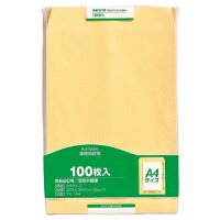 100枚入りの事務用封筒。・テープ無・規格：角20・入数：100枚・坪量：85g／・貼り合せ：センター・紙質：クラフト紙・