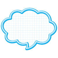 立体枠で目を引きます。・パンフレットスタンド・規格：大 吹き出し・色：ブルー・縦96×横126mm・材質：アイボリー紙（260g／）・入数：50枚・アミ目：5×5mm