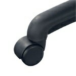 ご使用の床面や用途に合わせて脚の付け替えができるJOINTEXブランドのチェア用オプション、ウレタンキャスター（1脚分5個入）。双輪キャスター表面にウレタン樹脂を巻付けたソフトタイプで傷を防ぎます。Pタイルやフローリングなど、傷が付きやすい...