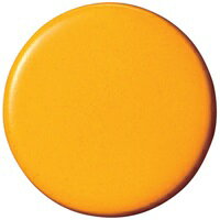 コーテイングタイプだからホワイトボードを傷つけにくい！両面タイプなのでクリップなどをとめられます。A4コピー用紙約16枚までとまる。・マグネット・直径：30mm・1箱入数：10個・厚さ：7mm・色：橙・JOINTEXオリジナル・SMARTV...