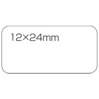 整理・分類に便利なしっかり貼れる白無地ラベル！！・一般用ラベル・1パック入数：360片・ラベル寸法：縦12×横24mm・1パック入数：15枚・JOINTEXオリジナル・SMARTVALUEスマートバリュー・