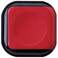 速乾で鮮明捺印。スライドケースなので手を汚さず、フタもなくしません。スライドオープン・朱肉・速乾タイプ・顔料系インキ・色：ローズレッド 25号・盤面寸法：直径21mm・本体寸法：幅45×奥45×厚み15mm・