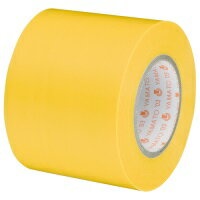 ほどよい伸び、手切れ性で作業性に優れています。・ビニールテープ・色：黄・テープサイズ：幅50mm×長10m・材質：ポリ塩化ビニル（無鉛タイプ）・入数：1巻・テープ厚：0．2mm・