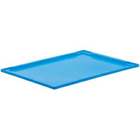 オリタタミコンテナ（727−287）の専用フタ／75L用。荷物の運搬や書類の保管に便利なオリタタミコンテナ75Lの専用フタです。金属などを使用していないオールプラスチック製なので、リサイクルも容易です。・カラー：ブルー・材質：ポリプロピレン...