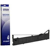 EPSON対応。ドットプリンタ用インクリボン。・対応機種：VP−1800／1850／1850N／1900／1900N・仕様：リボンカセット・種別：純正品