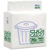 フォルタ・環優包装F-7H 白半透明 70L 100枚・
