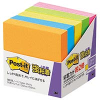 Post-it 650-5SSAN 強粘着 50mm×50mm 蛍光・