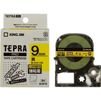 PROテープ強粘着 SC9YW 黄に黒文字 9mm・