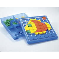 ★詳細はCLICK●セット内容／ケース、ボード、デザインガード、モザイクパーツ85個、作品集●寸法／四角パーツ：2.8×2.8×1.2cm●ケース寸法／24.5×24.5×5cm●材質／PE、ABS●型番／CC0170●出荷／包装単位：1／3