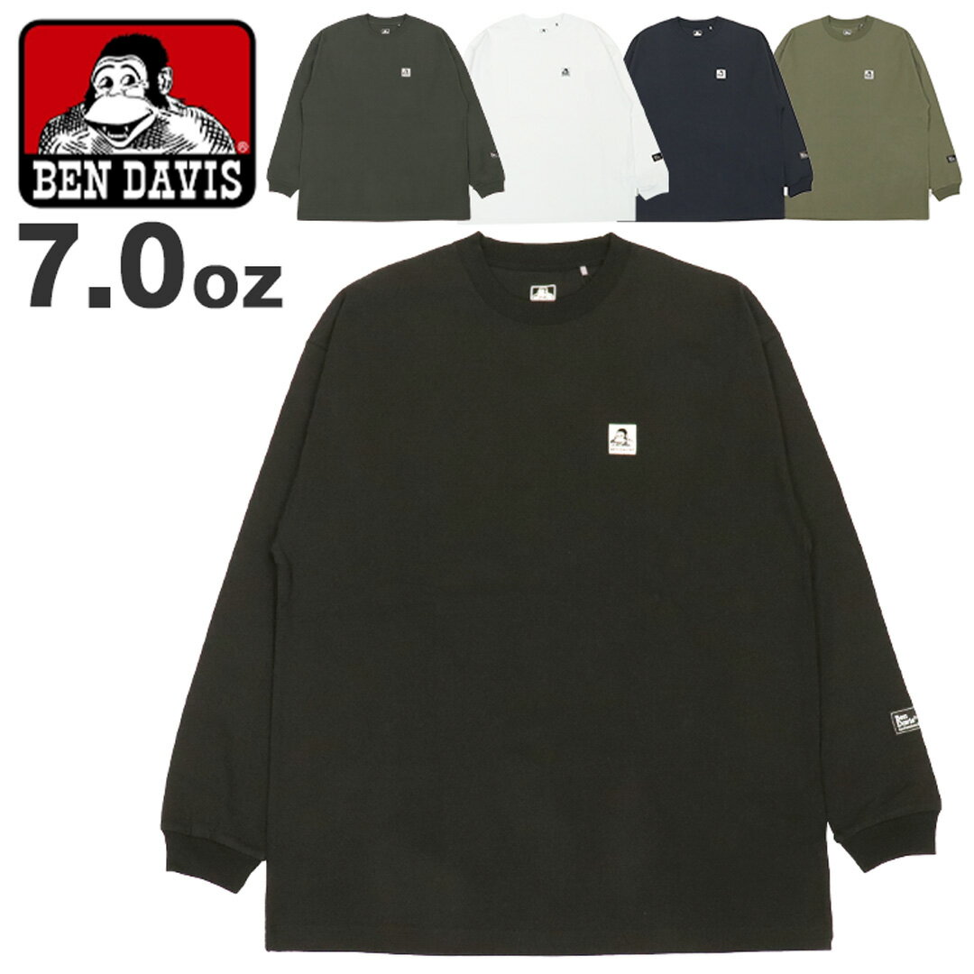 アイテム詳細ブランドBEN DAVIS(ベンデイビス)商品名WIDE FIT L/S TEE (#C-25380040/#C-25780024)アイテムTシャツ・ロンT素材コットン100%カラー1.White[07](ホワイト/白)2.Bl...
