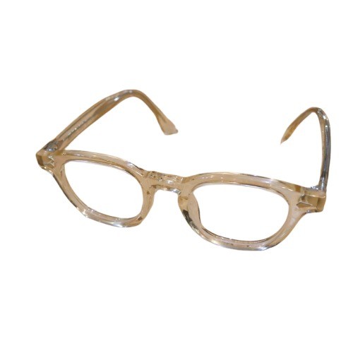 ブランド：JULIUS TART OPTICAL(ジュリアス タート オプティカル) 商品番号：IT2H6SEAQMXK カラー：クリア サイズ：テンプル14.8 フレーム13.5 レンズ3.6×4.4(cm) 状態ランク：中古A 状態詳細...
