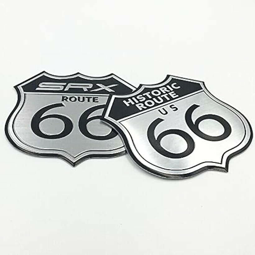 商品コード2b44o0l2dl商品名エンブレム ルート66 ステッカー 車 バイク アルミ製 レトロ デカール Route66 グッズ 2個セットブランドfogmanカラーブラック世界的に有名なアメリカンドライブのシンボルである国道66号線...