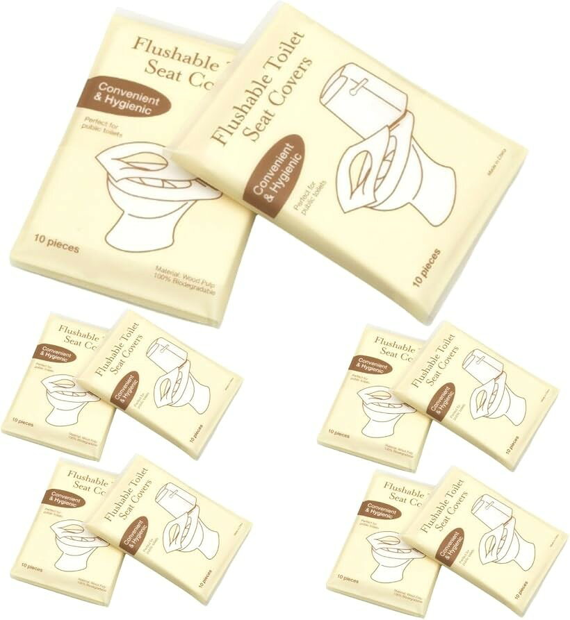 商品コード2brdwqhsc6商品名便座シート トイレシート 使い捨て 携帯用 旅⾏ 防災 公衆トイレ 10枚入りx10個 計100枚ブランドAll Trustカラーナチュラルサイズ等コンパクト「肌を直接触れさせない衛生管理」 不特定多数が...