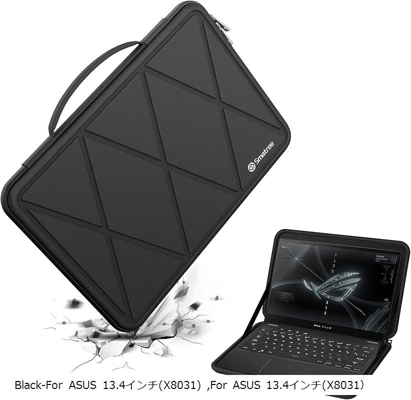 バリエーションコード : 2bjpkqvl10商品コード2bjorvt5py商品名互換品 ハードEVA保護スリーブケース 13.4インチ ASUS ROG Flow X13 防水スリムスリーブバッグ パソコン収納ケース 360度耐衝撃 X8...