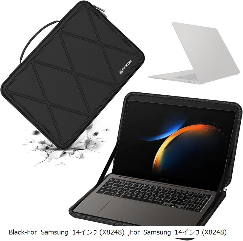 バリエーションコード : 2bjpufudxp商品コード2bj1ouhyud商品名互換品 ハードEVA保護スリーブケース 14 インチ Samsung Galaxy Book4 Edge 14インチ Pro/Book3 Pro ラップトップ...