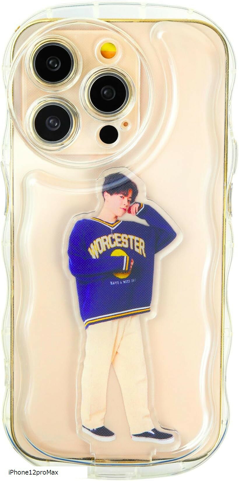 バリエーションコード : 2b92hfxour商品コード2b9i2js58y商品名アクスタが入る iPhoneケース 《SNSで話題》シャカシャカケース スマホケース うねうね ウェーブ クリアケース iphoneブランド竹下工房カラーcl...