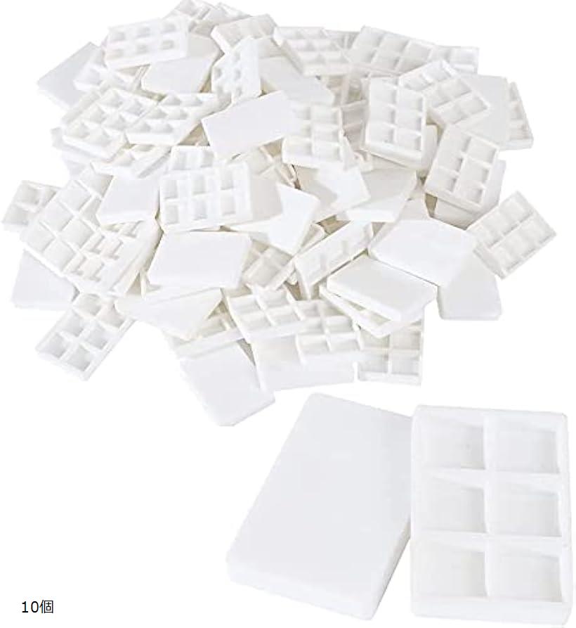 バリエーションコード : 2b4q1jlokd商品コード2b49op5w30商品名ハーフパン 水彩パン 絵の具 水彩画 顔料 塗料 保管 パレット ペイント ケース 6連ブランドTKYカラーホワイトサイズ等10個「アートを始める方に」絵具の...
