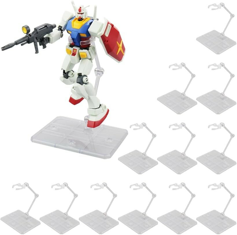 商品コード2bryow2xsi商品名1/144スケール用フィギュアスタンド 12個セット HG/RG対応 可動式アーム 躍動感 ポージングブランドAround the Wardrobeカラークリアお気に入りのフィギュアやプラモデルを自由なポ...