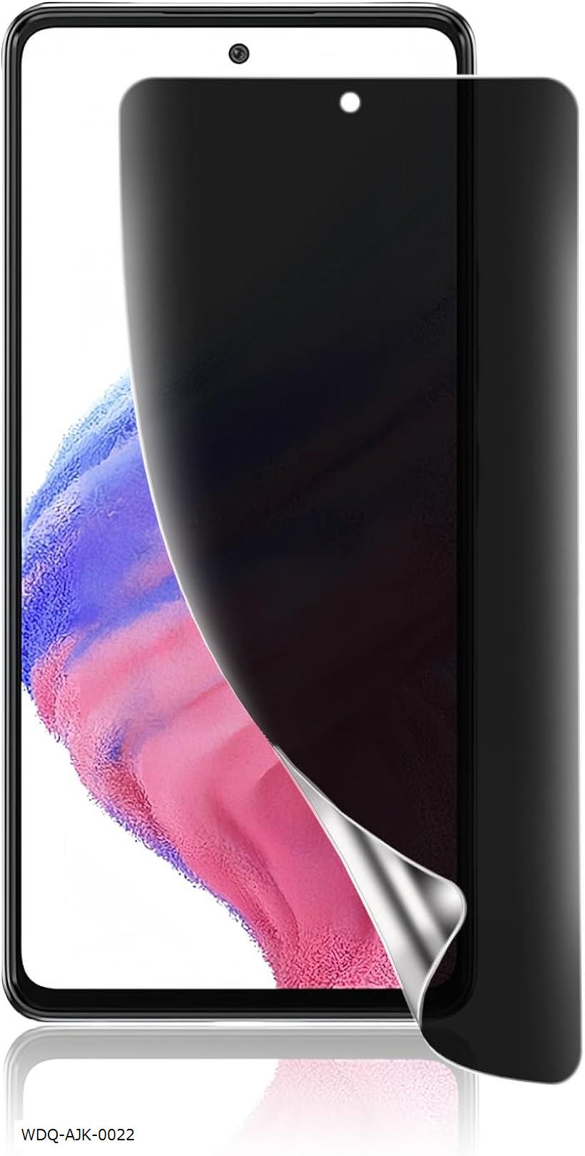 バリエーションコード : 2b9l81ojkk商品コード2b93dot9iy商品名Galaxy A53 5G 保護フィルム 軟 覗き見防止 TPU素材 Galaxy A53 5G SCG15 / SC-53C保護フィルム のぞき見防止フィル...