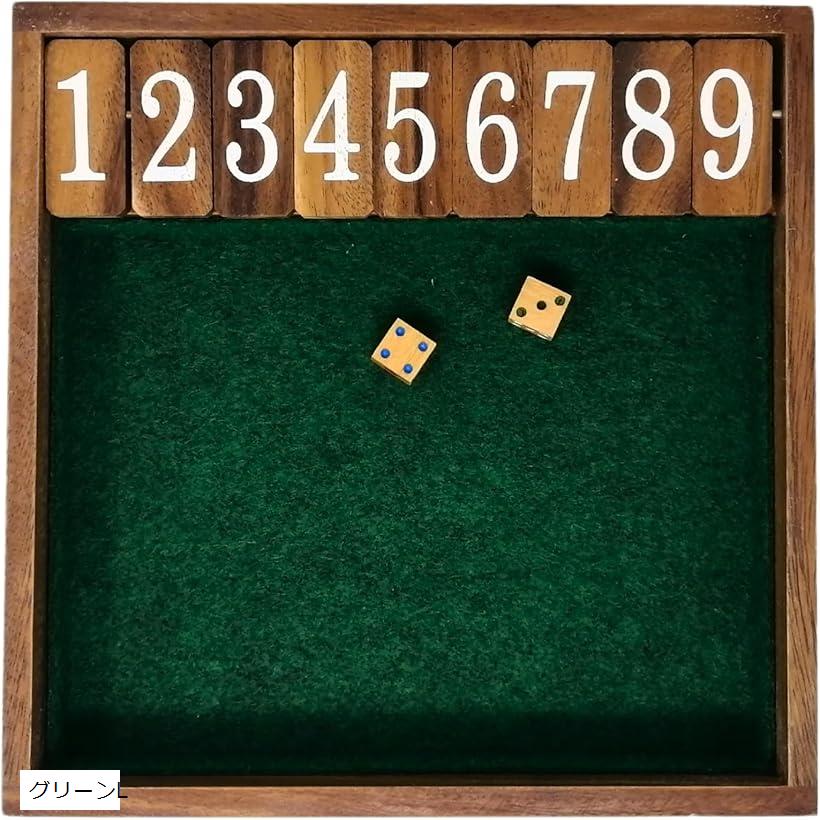 バリエーションコード : 2b9sxq4d5l商品コード2b9so0wqd2商品名ジャックポット PRO ダイス ゲーム 木製 サイコロ Jackpot Dice GameブランドKINOKINOカラーグリーンLPRO　分厚く頑丈な仕様です...