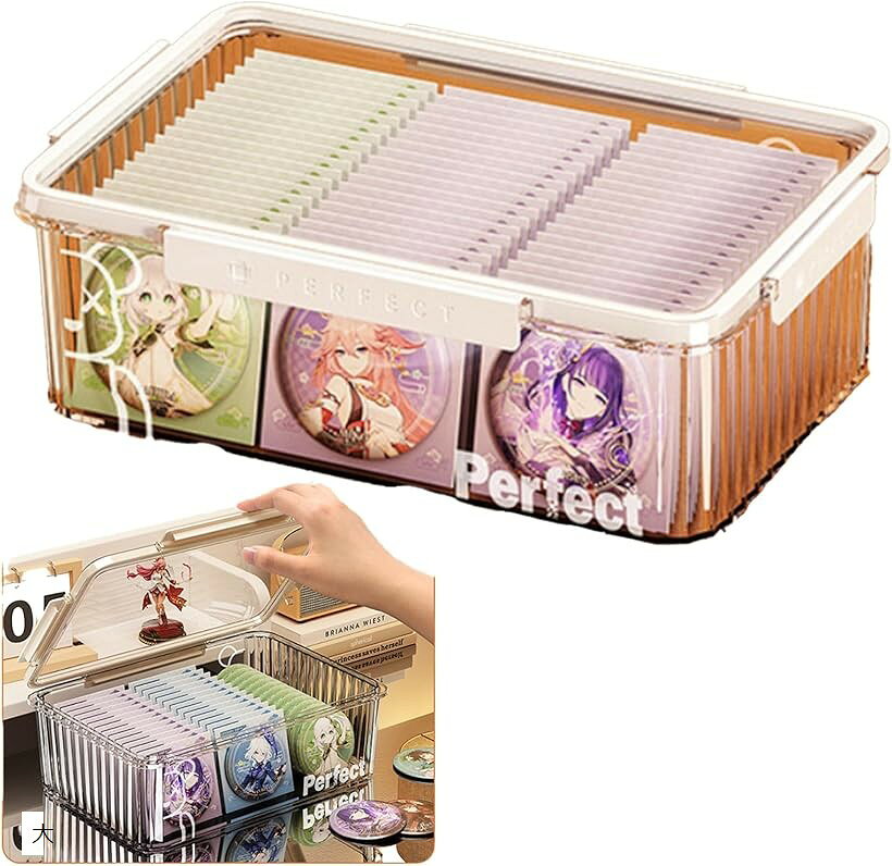 バリエーションコード : 2busl2us38商品コード2busl4wndi商品名缶バッジケース 缶バッチ 収納ケース 缶バッジ バッジ ピンバッジ グッズ収納 透明ブランドHyackサイズ等大密閉・防塵。クリアコンテナタイプで中身が見える...