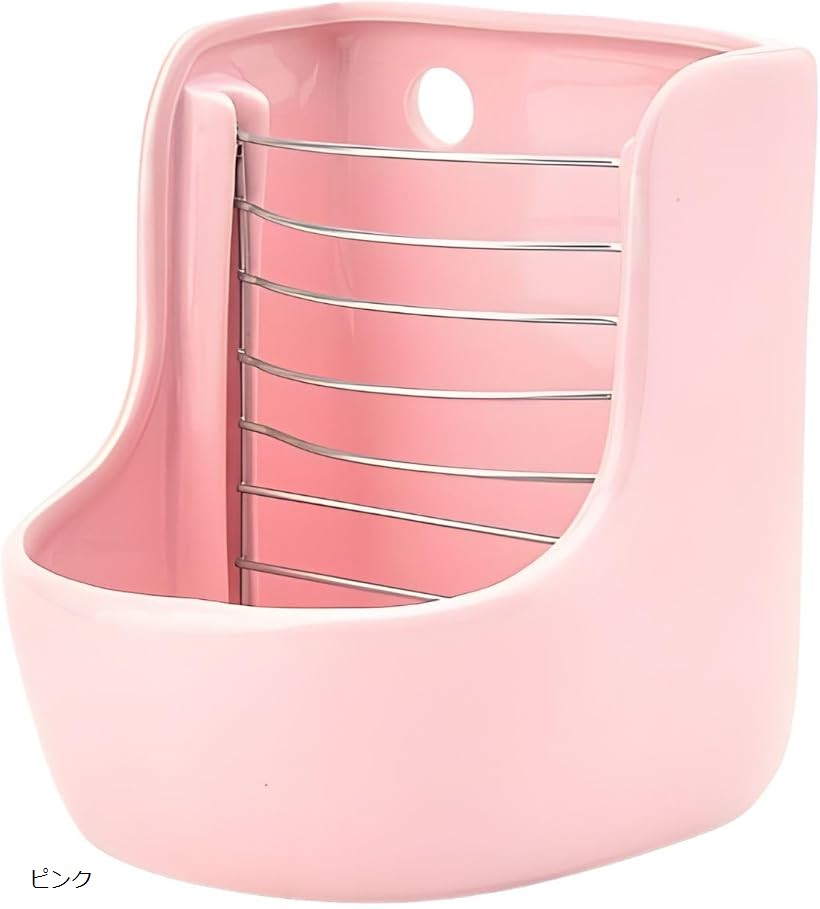 バリエーションコード : 2brxg2g3vx商品コード2brxgf2nit商品名牧草ポット チモシー入れ ウサギ 給餌器 チンチラ 小動物用 フードボウル 食器 陶器 ワイヤーガード付き 固定可能ブランドRENASYSカラーピンク「牧草フ...