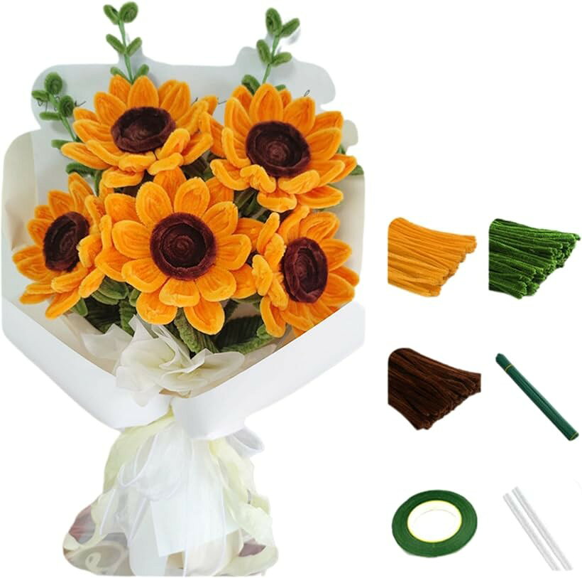 バリエーションコード : 2bukkysust商品コード2bukkysfxp商品名手芸モール 造花 チューリップ 花束 手作りキット お花 モールアート 手芸素材 贈り物 DIYブランドlulubelleカラーオレンジサイズ等30x0.6c...