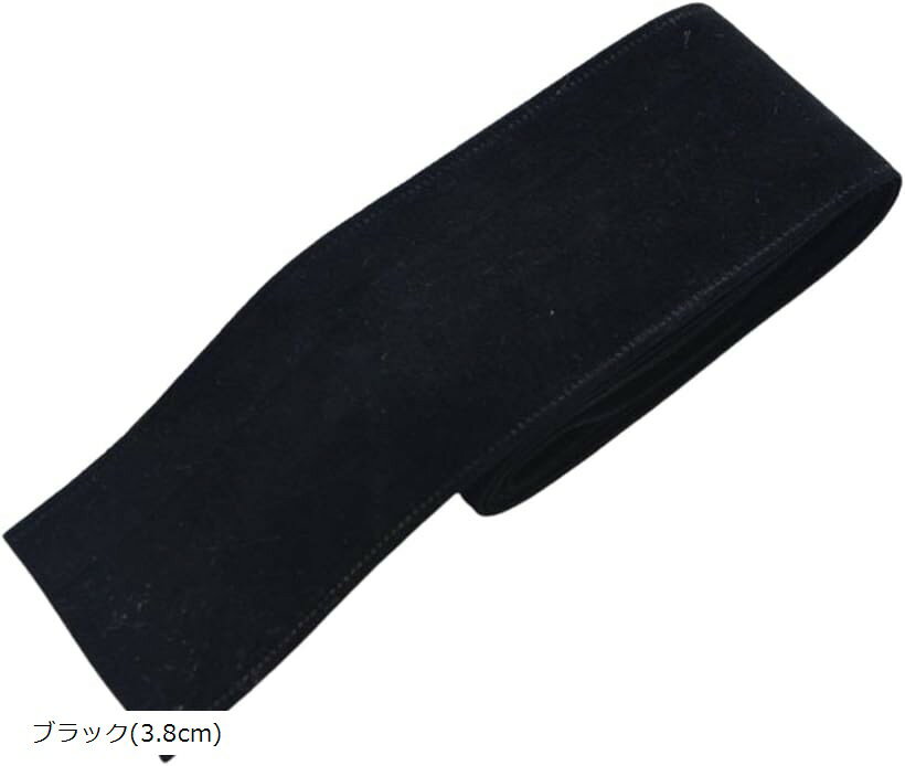 バリエーションコード : 2b9tud0632商品コード2bjksoous3商品名ベロア リボン ヘアアクセ 両面 太め ベルベットリボンブランドmangokingカラーブラック(3.8cm)サイズ 幅：約38mm 長さ：約1m素材:ベロア...